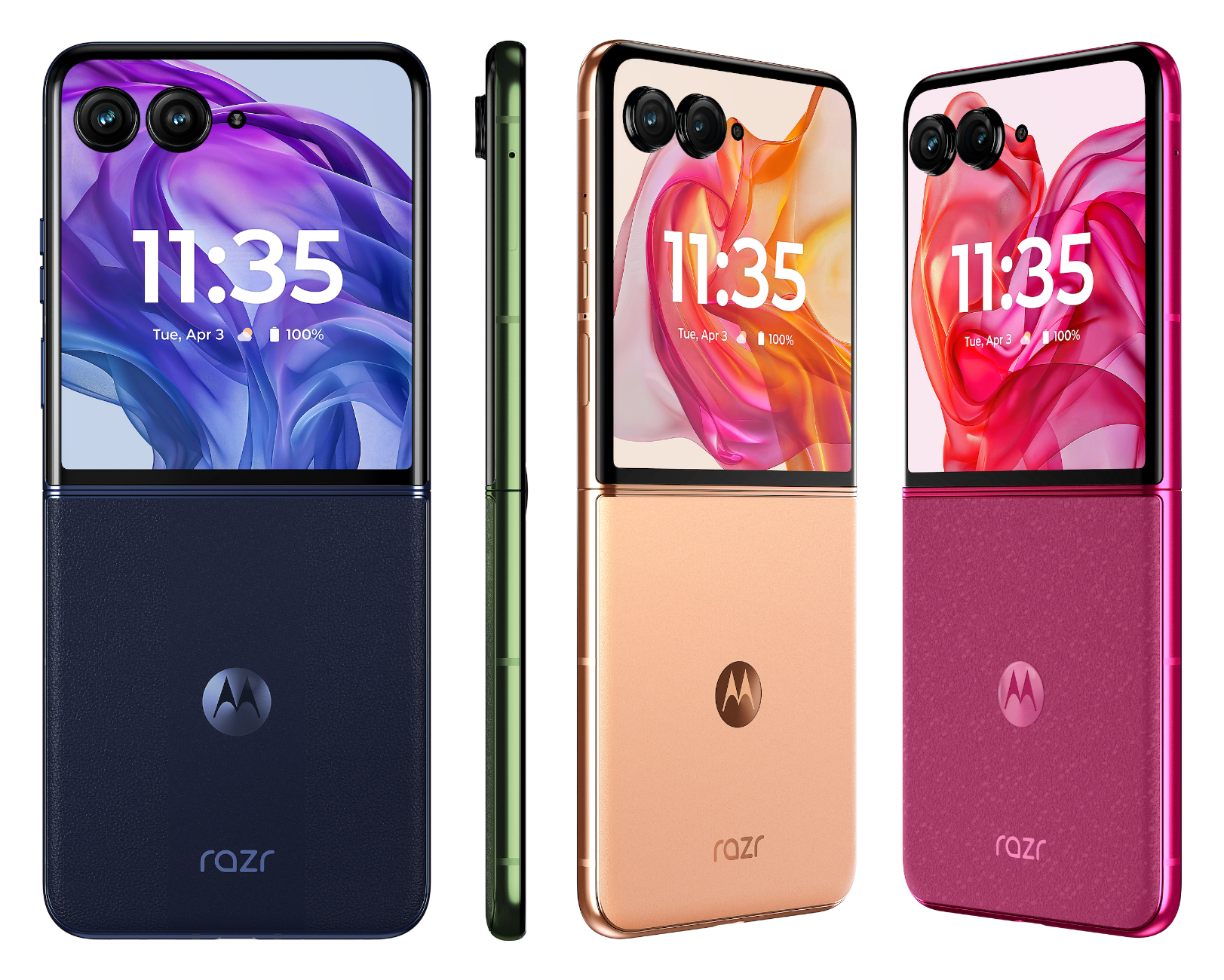 Motorolan uudet taittuvanäyttöiset simpukkapuhelimet Razr 50 ja Razr 50 ...