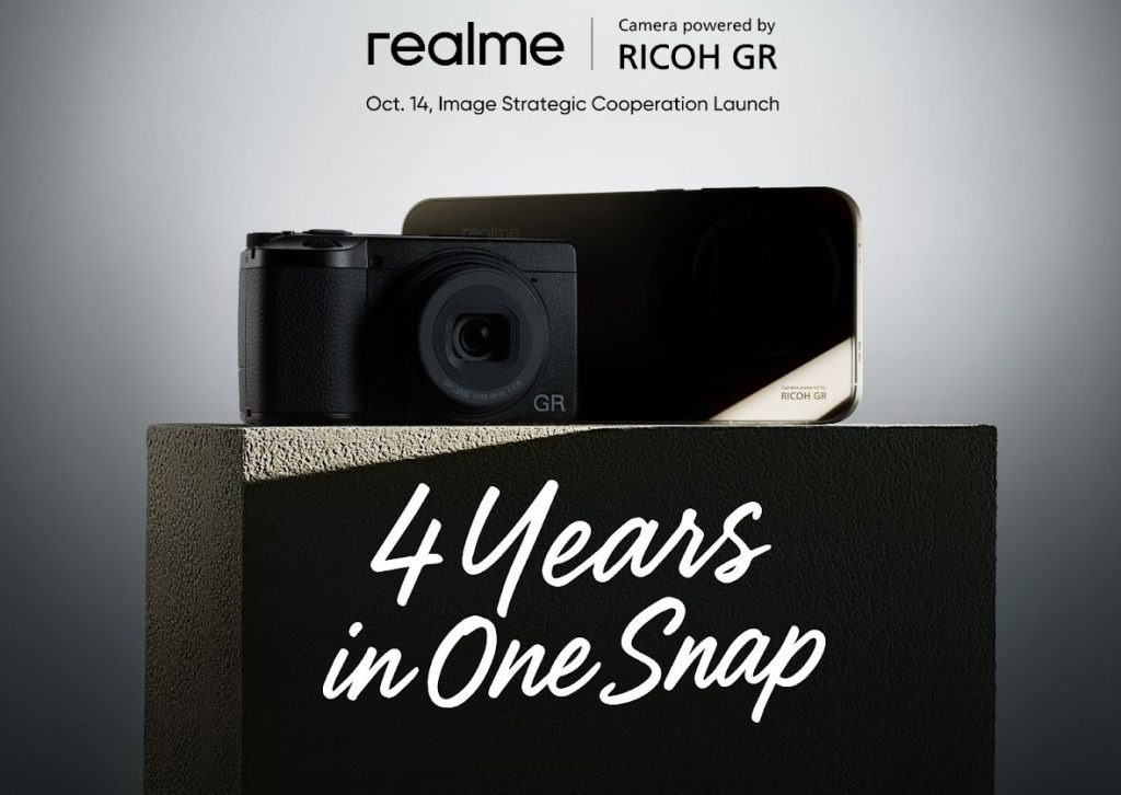 OnePlussan sisarbrändi julkisti kamerayhteistyön Ricohin kanssa – tulossa pian uudessa Realme ...